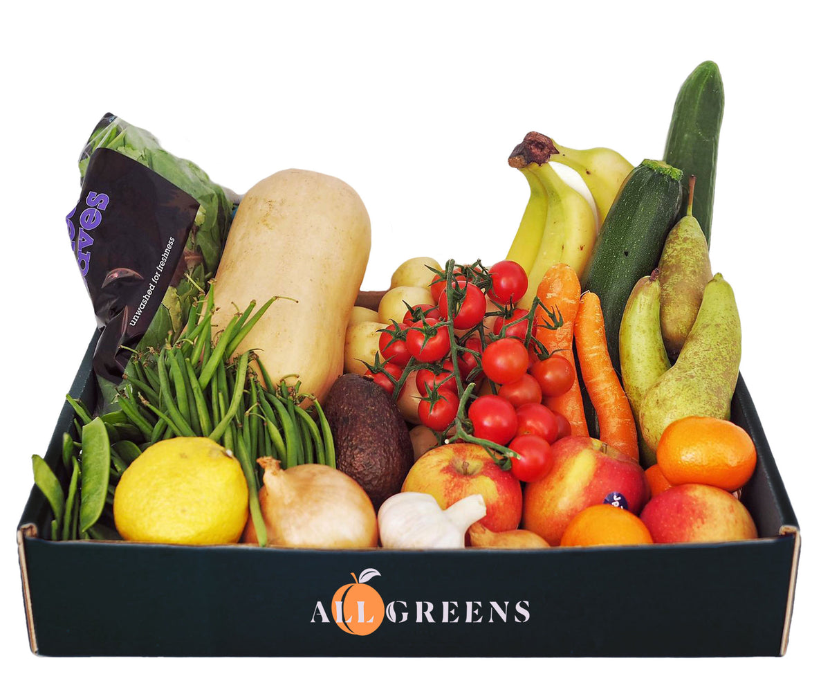 Small Seasonal Family Fruit & Vegetable Box – All Greens Wholesale Ltd